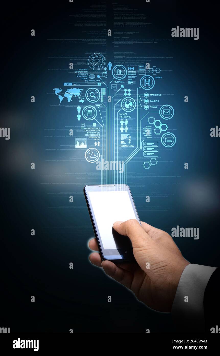 World smart phone hi-res stock photography and images - Alamy