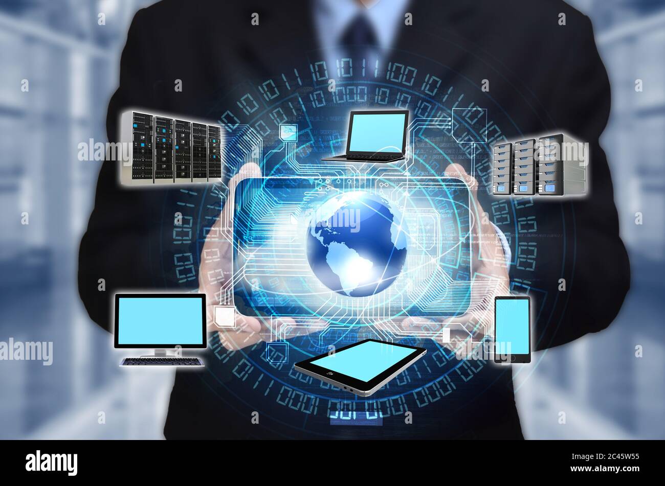 Internet technology Concept Stock Photo - Alamy