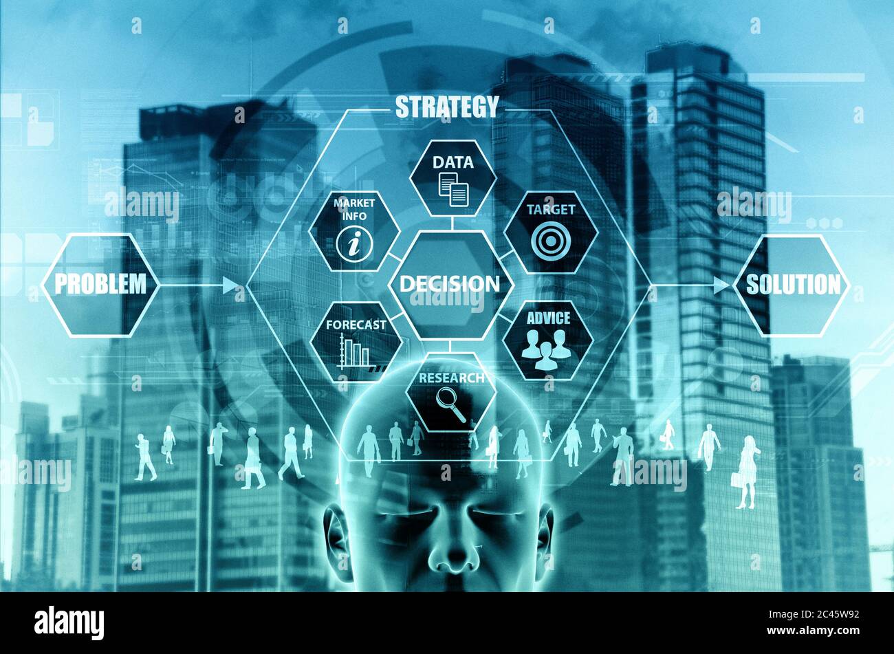 Corporate Decision Concept Stock Photo - Alamy