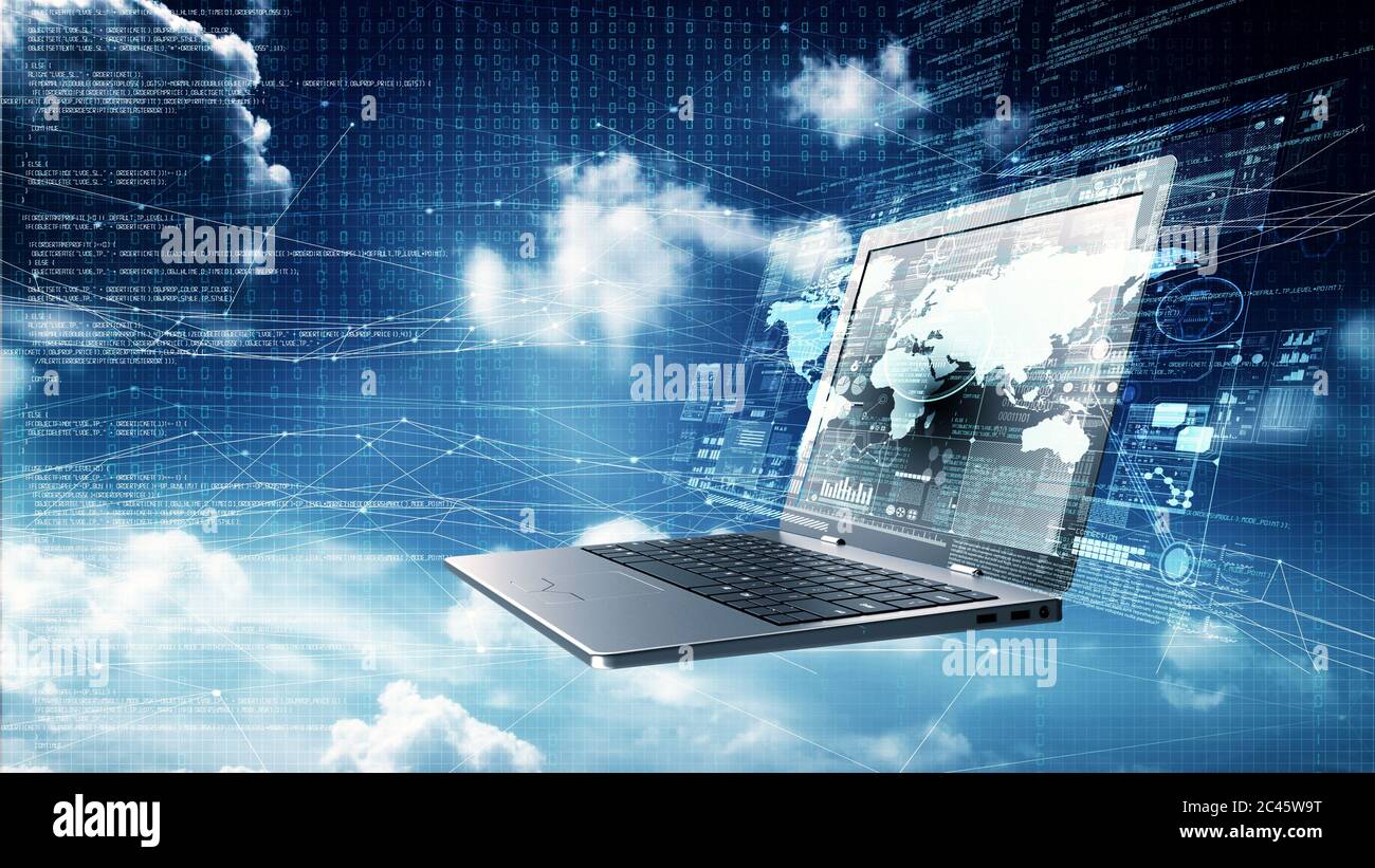 Internet information technology concept Stock Photo - Alamy