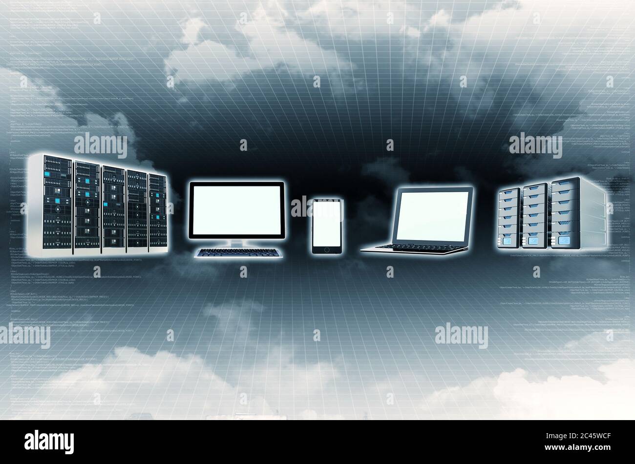 Internet Technology Equipment Stock Photo - Alamy