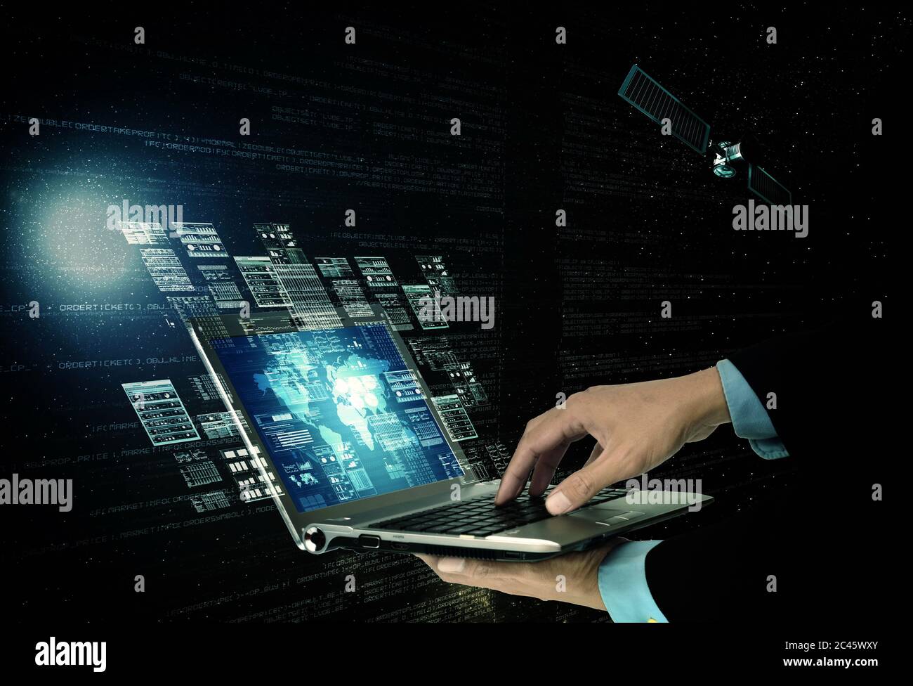 Internet Server Programming Technology Concept Stock Photo - Alamy