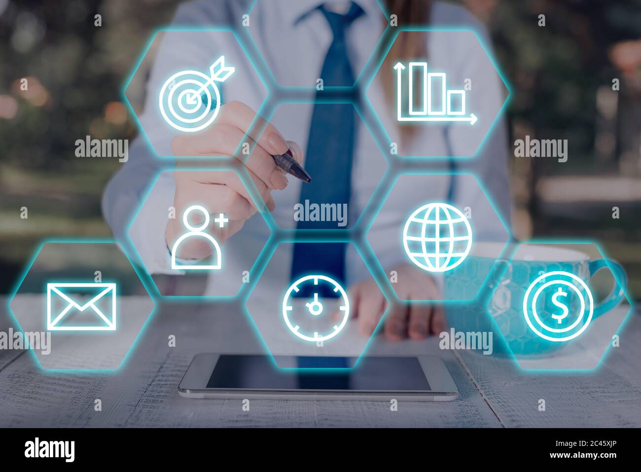 Grids And Different Set Up Of The Icons Latest Digital Technology ...