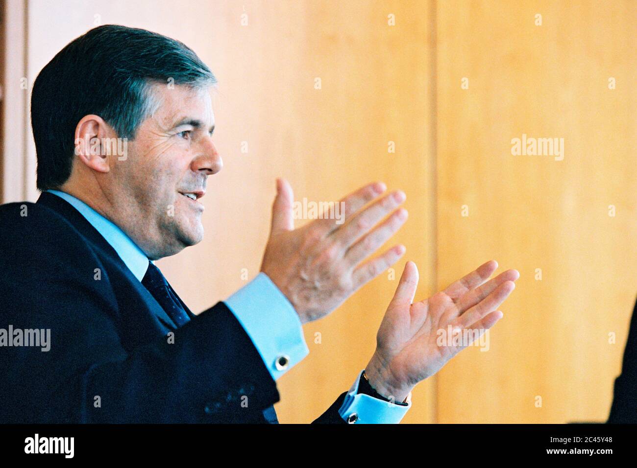 Josef Ackermann - CEO of Deutsche Bank Stock Photo - Alamy