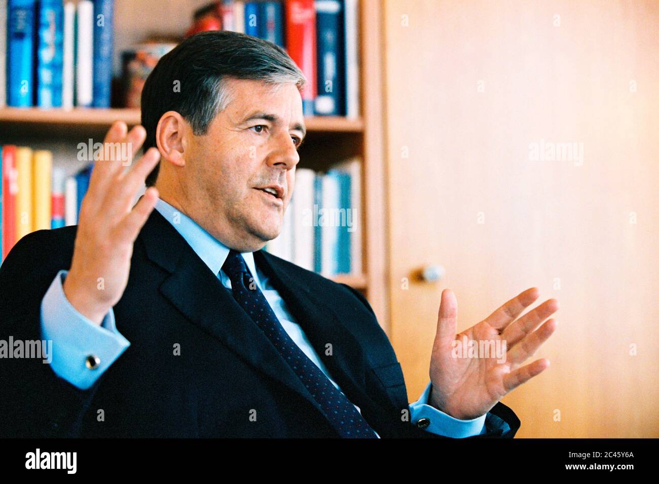 Josef Ackermann - CEO of Deutsche Bank Stock Photo - Alamy