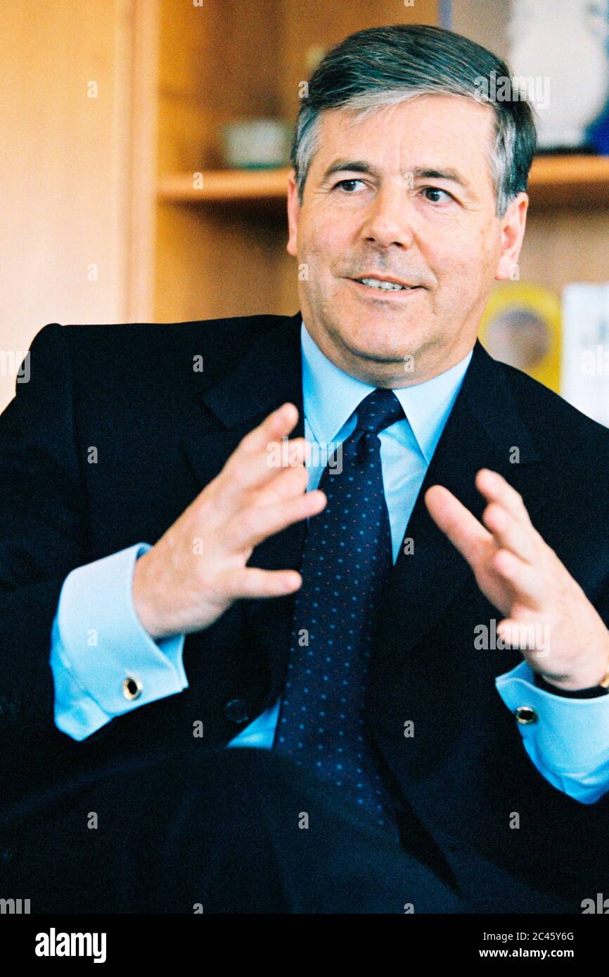Josef Ackermann - CEO of Deutsche Bank Stock Photo - Alamy