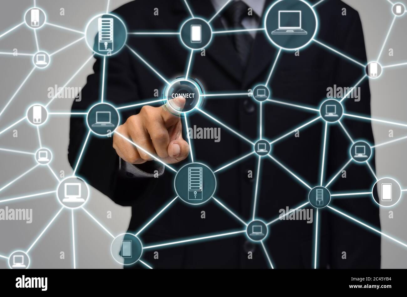 Computer network interface hi-res stock photography and images - Alamy