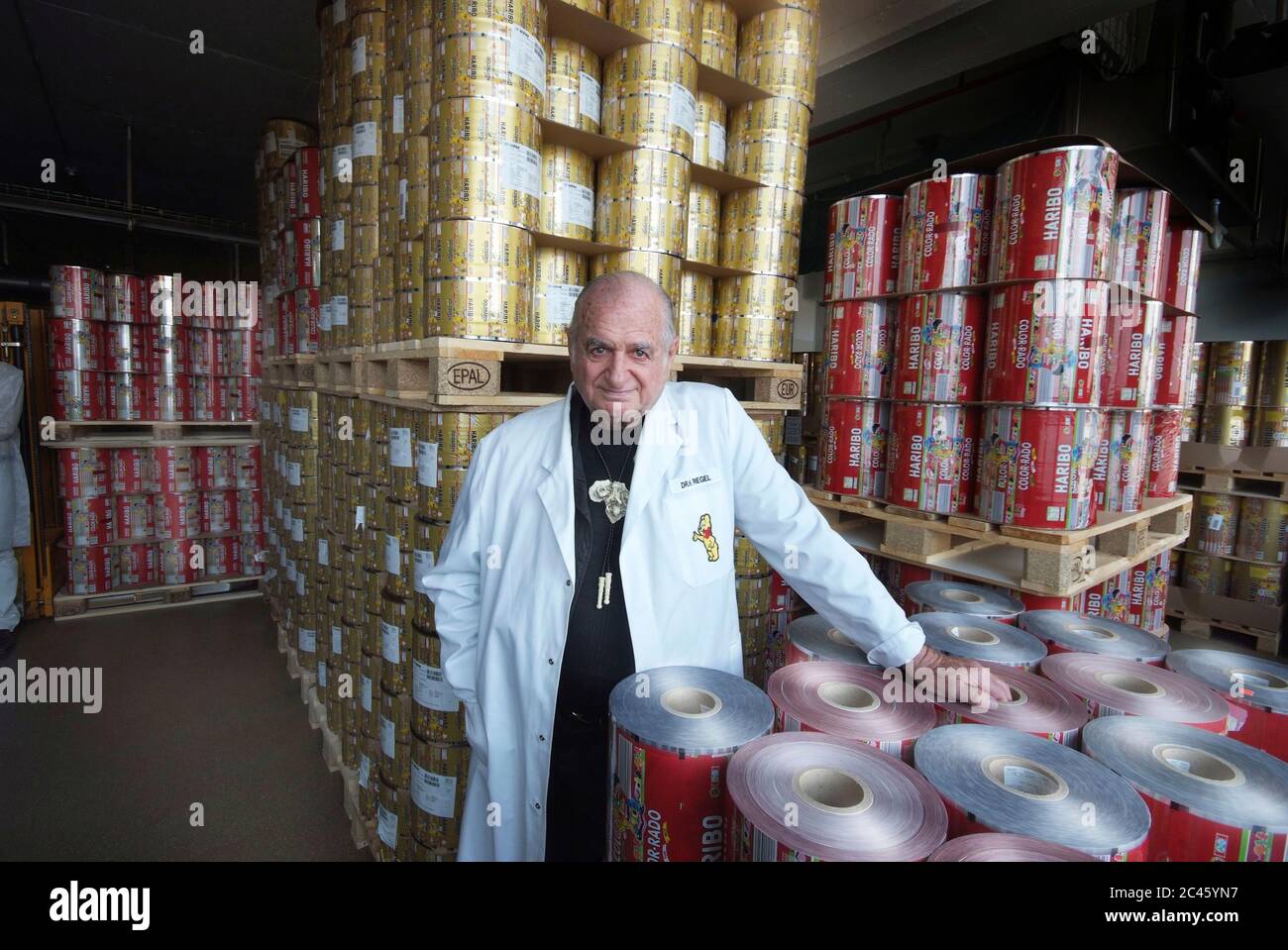 Dr. Hans Riegel - Managing Director of Haribo Stock Photo - Alamy
