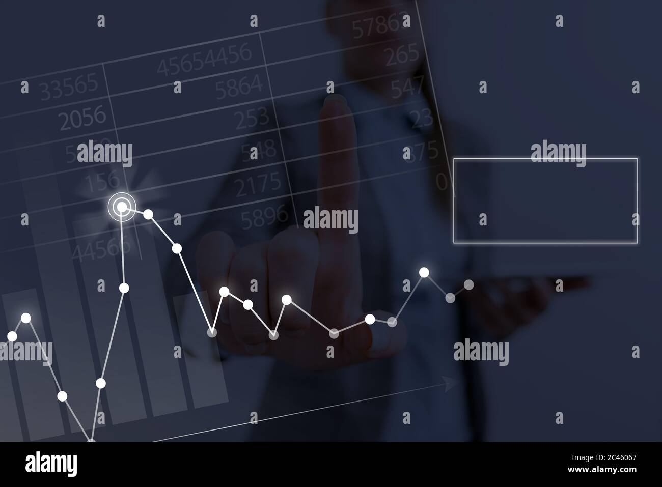Unstable High Risk Trend Movement Performance Financial Chart Status ...