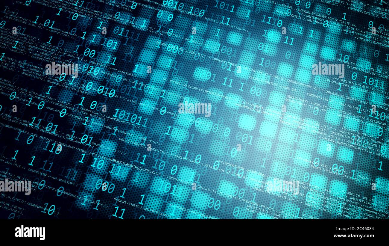 Internet technology display data flow concept Stock Photo - Alamy