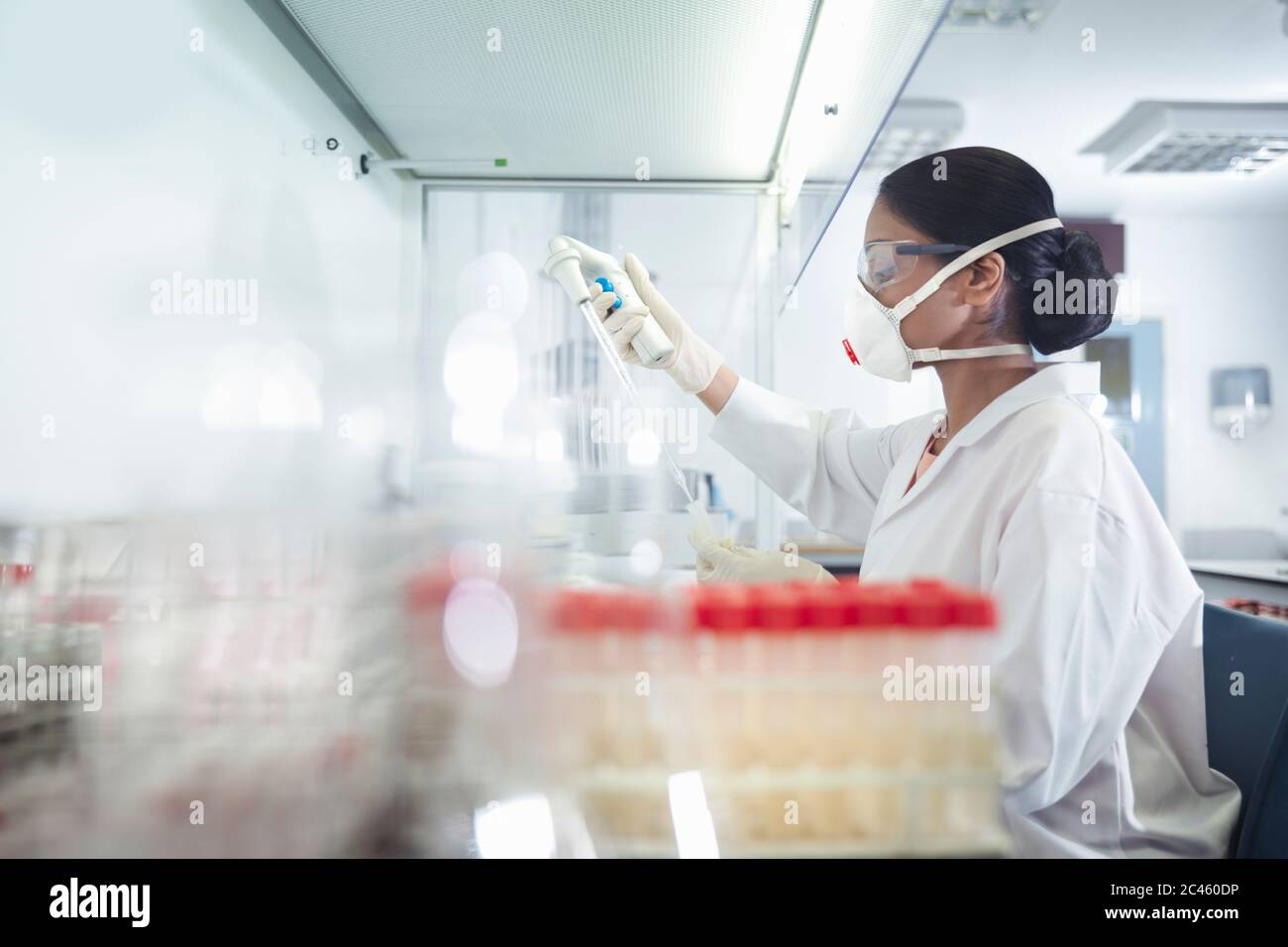 Lab health security equipment hi-res stock photography and images - Alamy