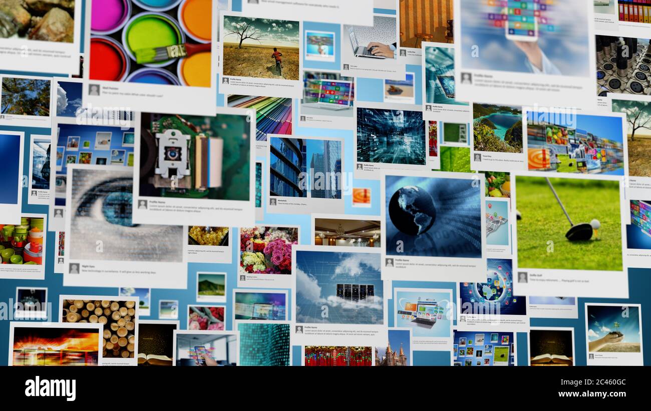Internet Image and Picture sharing concept Stock Photo - Alamy