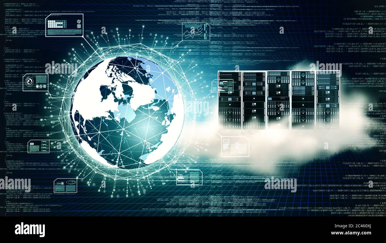 Database server data cloud hi-res stock photography and images - Alamy