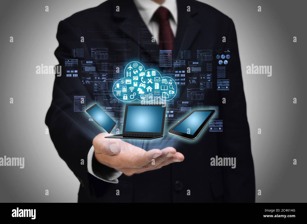 Cloud internet concept Stock Photo - Alamy