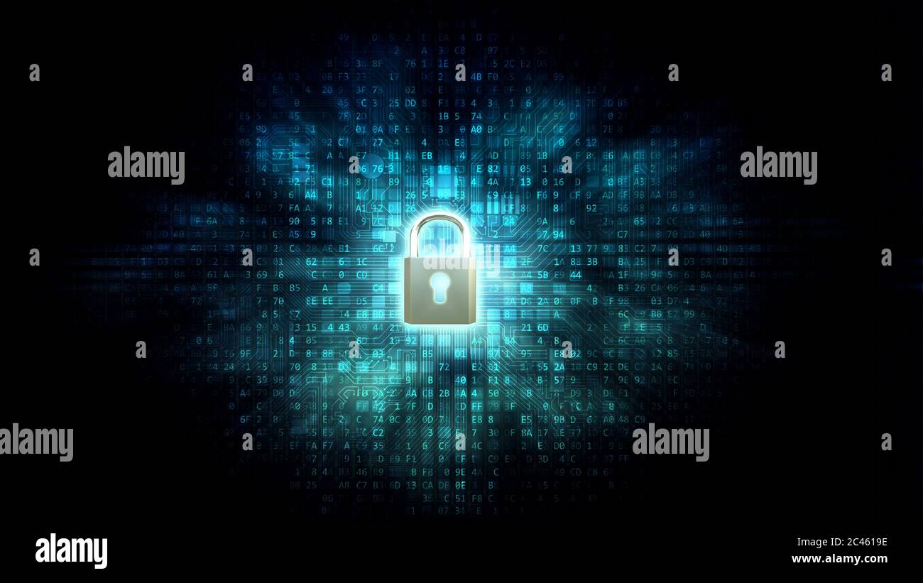Internet Data security Stock Photo - Alamy