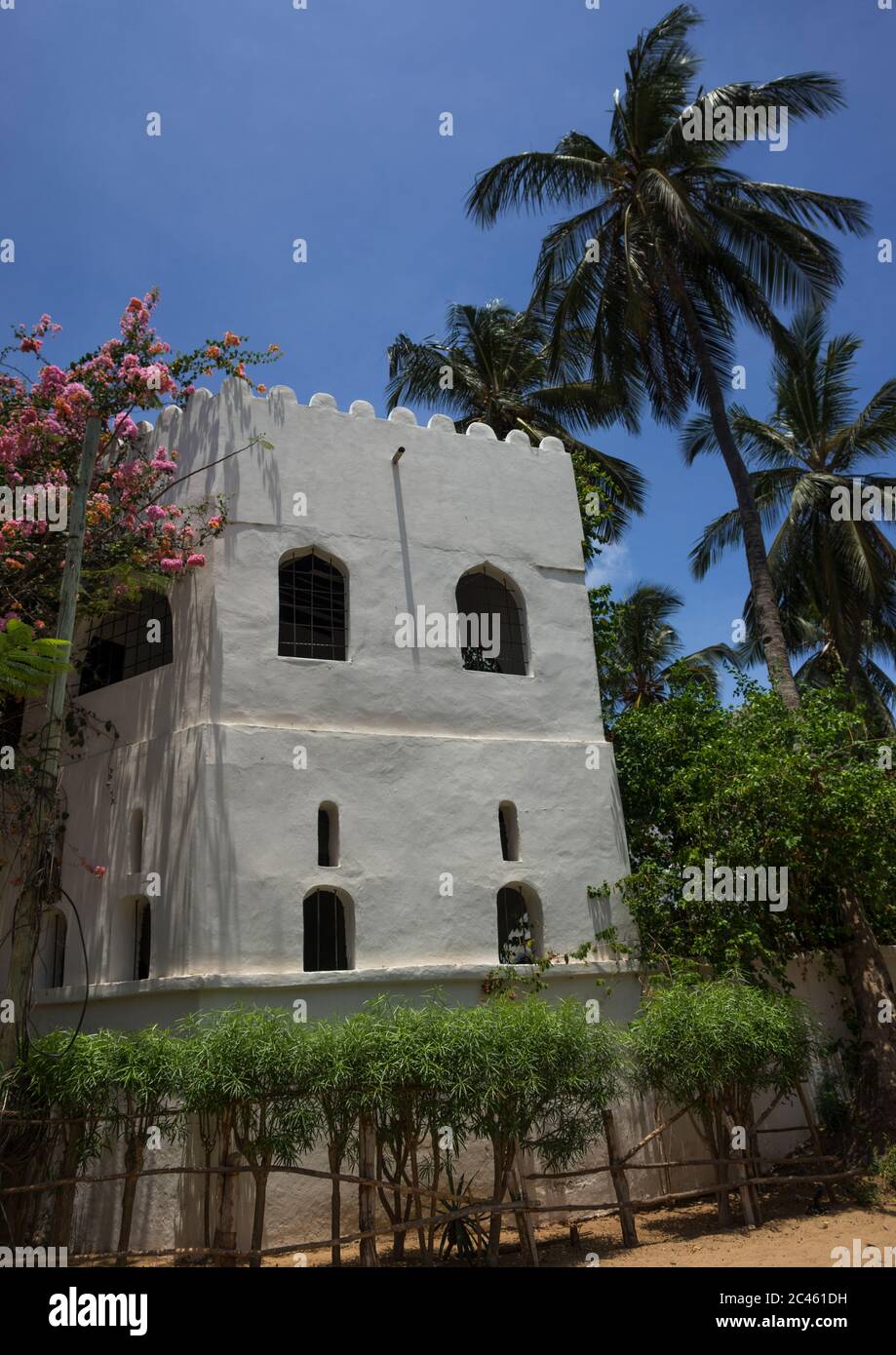 House in the old town, Lamu county, Shela, Kenya Stock Photo - Alamy