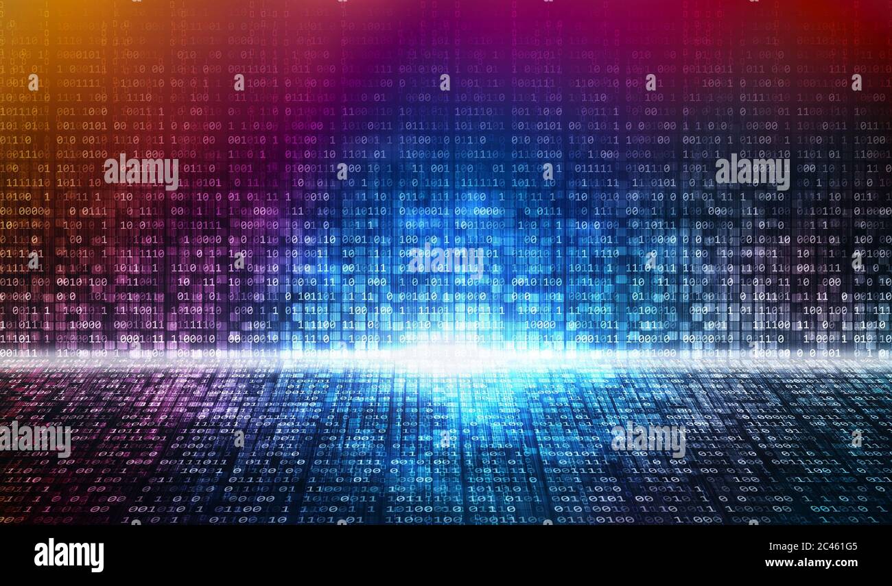 Internet data science background Stock Photo - Alamy