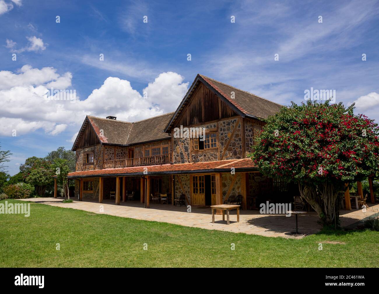 Mukima house, A beautiful old-style tourist lodge, Laikipia county ...