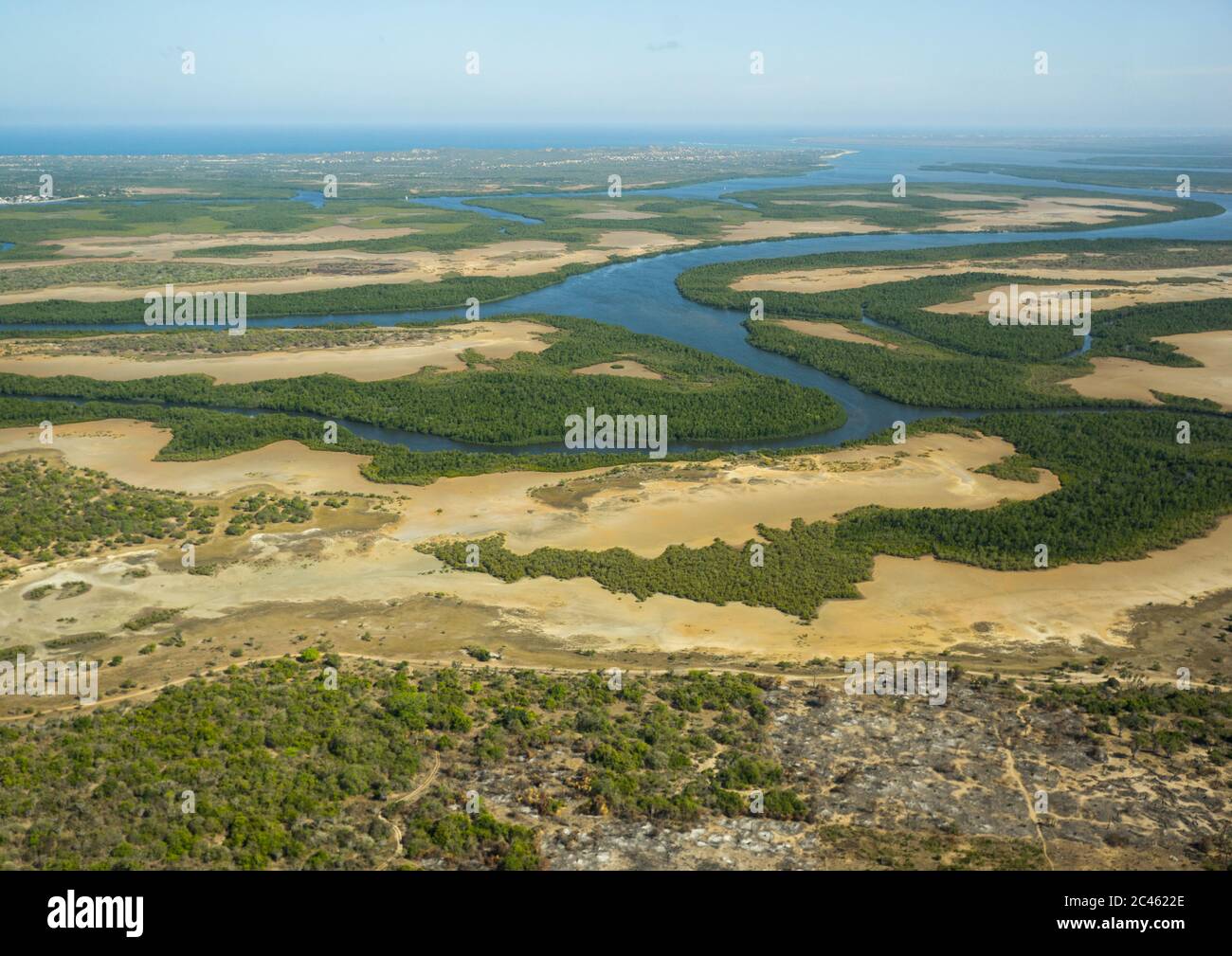 Kenya lamu island aerial hi-res stock photography and images - Alamy