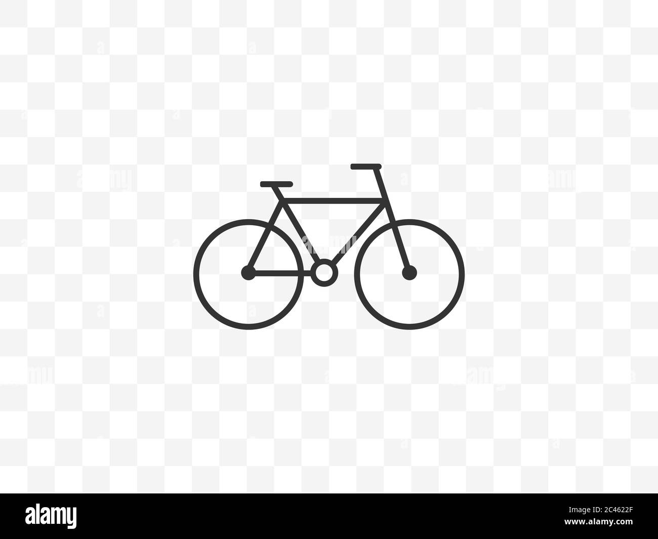 Bicycle, bike icon. Vector illustration, flat design Stock Vector Image ...