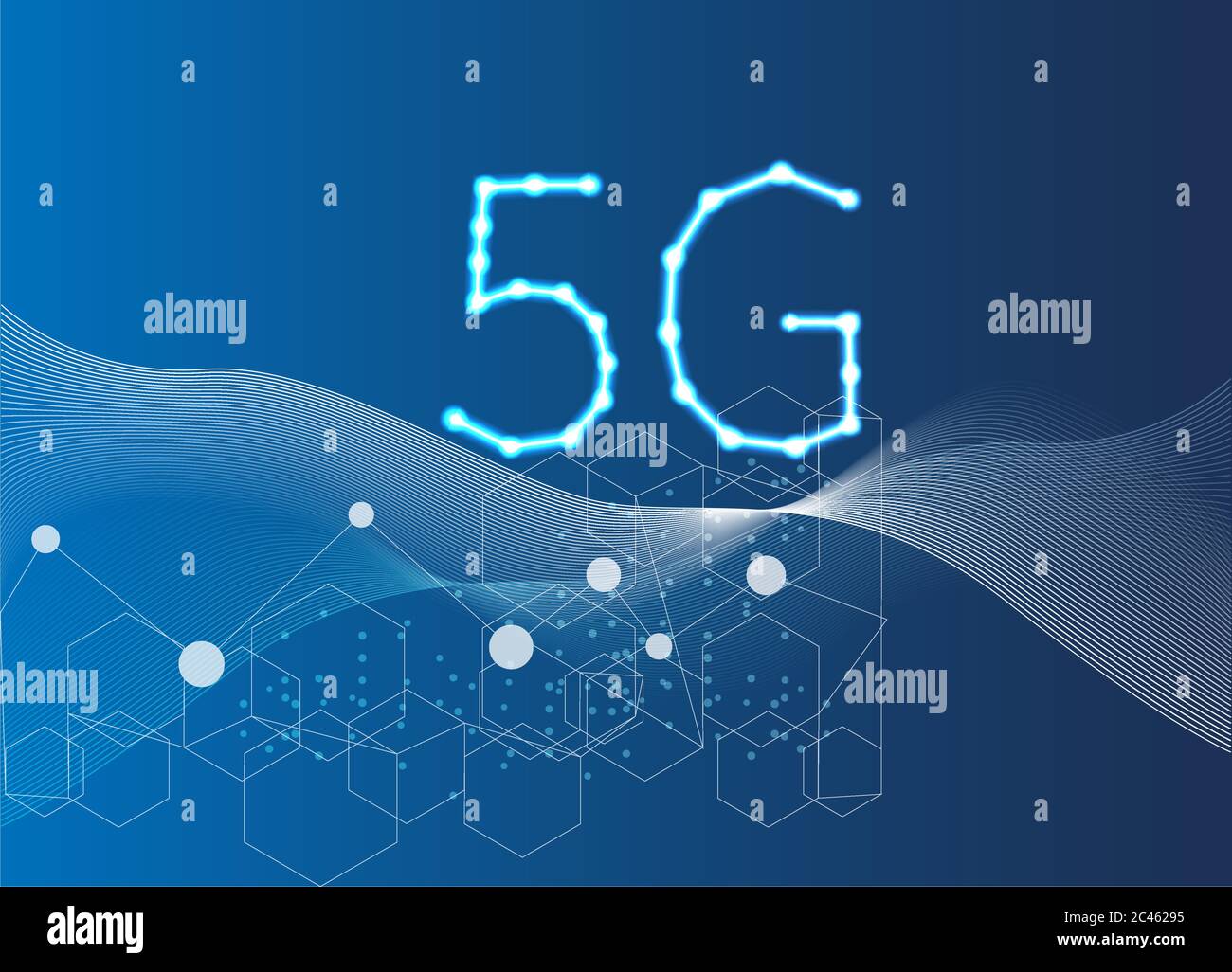 5g, wireless, background abstract. Vector illustration. design Stock ...