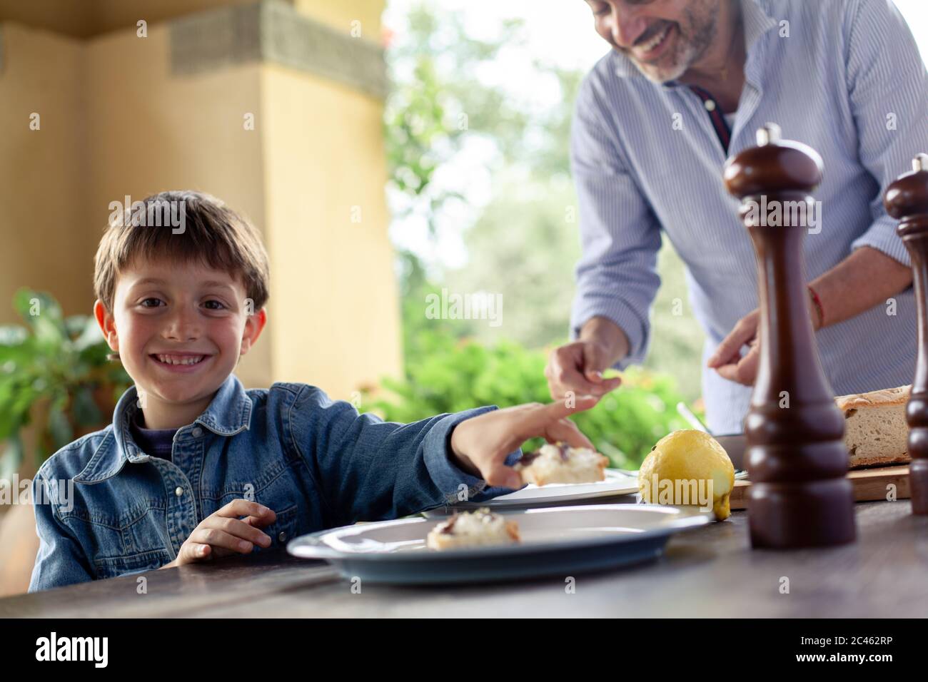 Father son adults only hi-res stock photography and images - Alamy