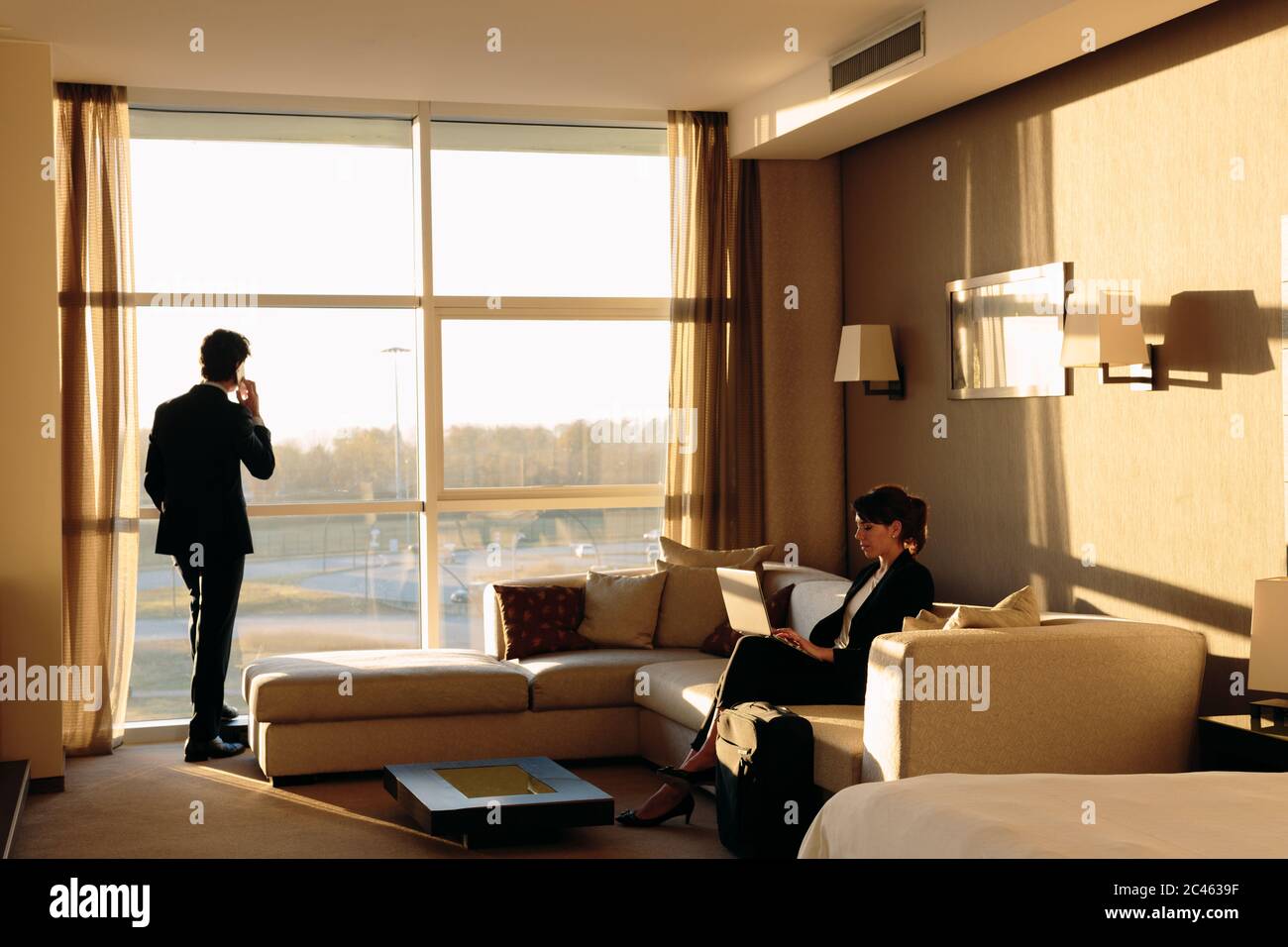 Working at hotel hi-res stock photography and images - Alamy