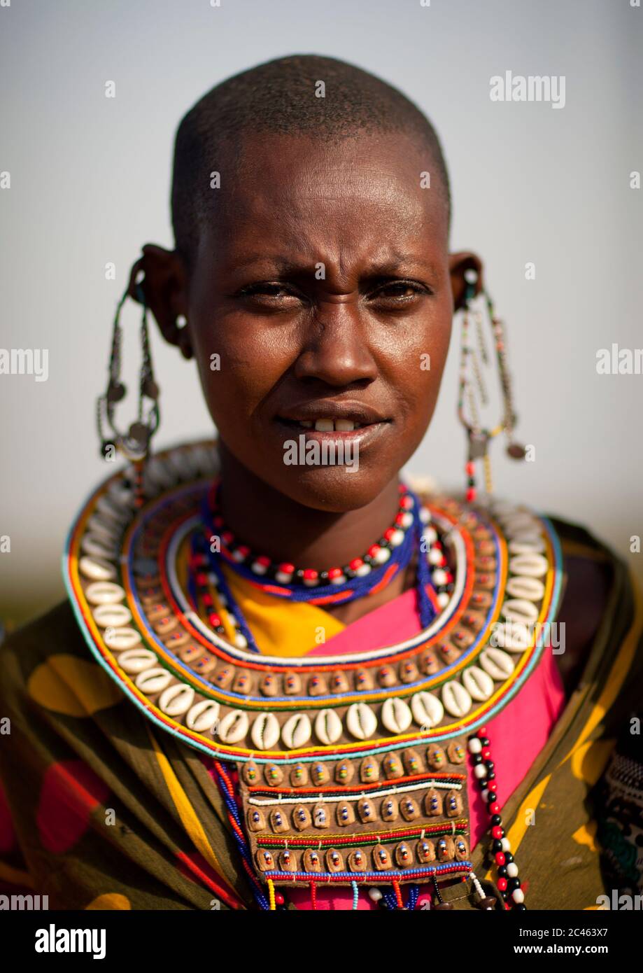 Massai in traditional clothing hi-res stock photography and images - Alamy