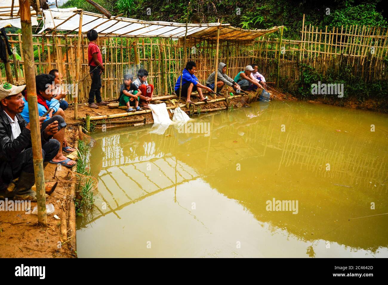 Mount Salak, Bogor, West Java/ Indonesia - June 16, 2010: Indonesian ...