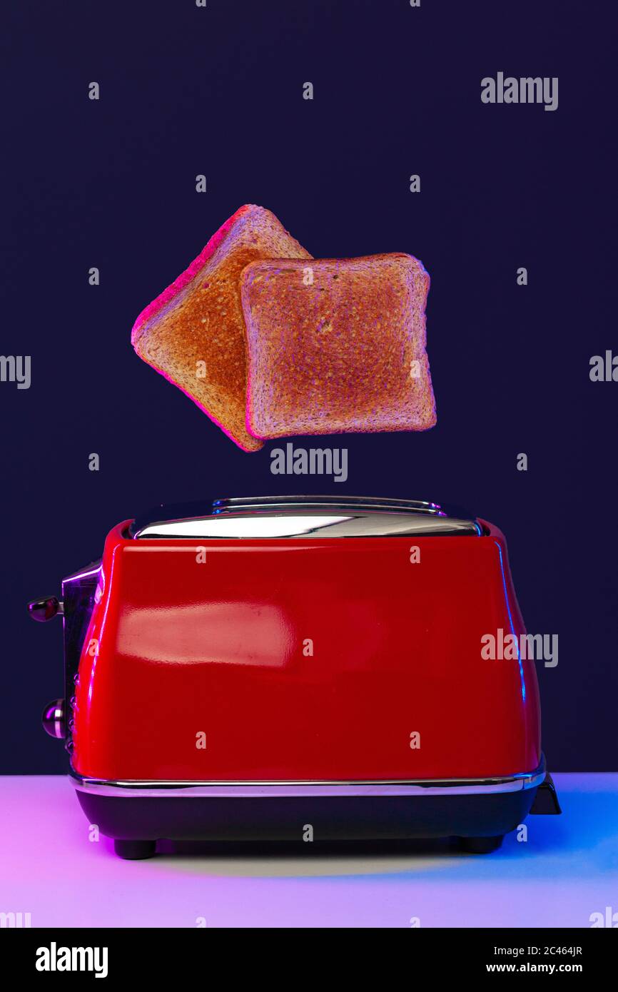 Toast jump hi-res stock photography and images - Alamy