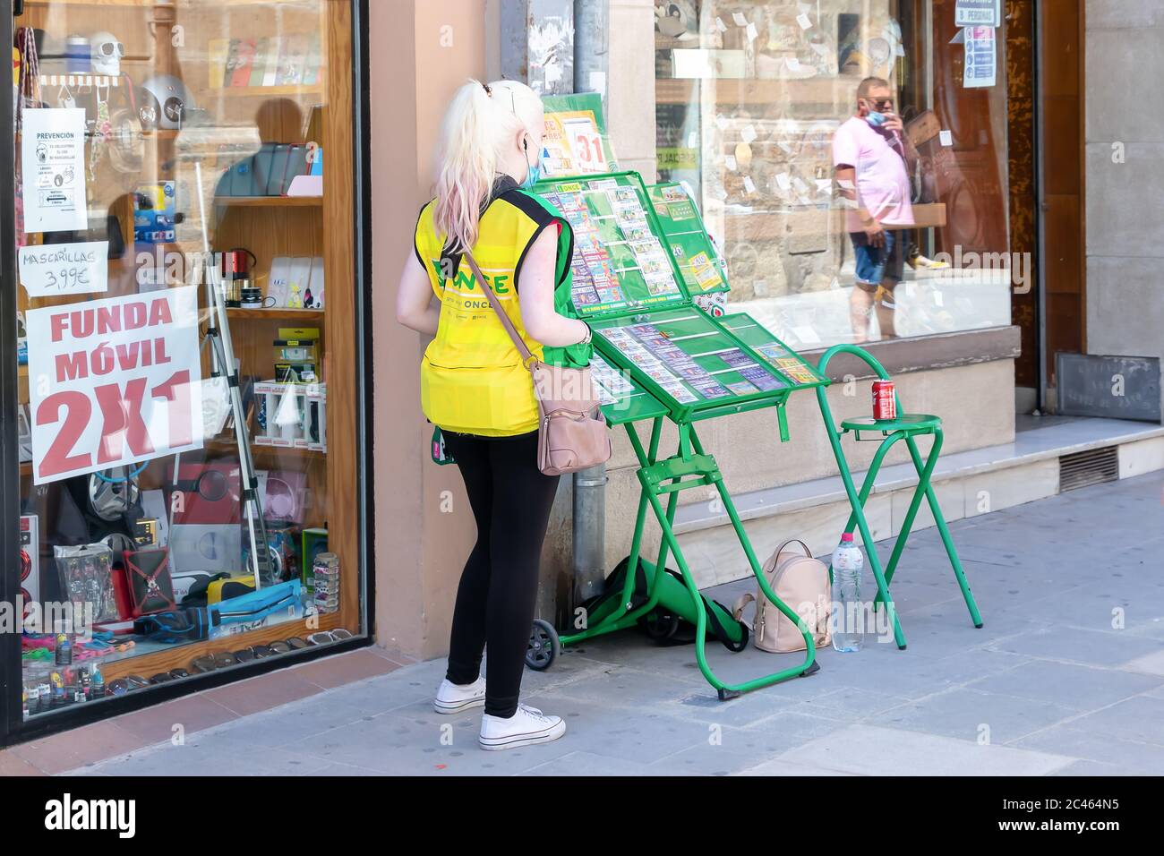 Lottery stand hi-res stock photography and images - Alamy