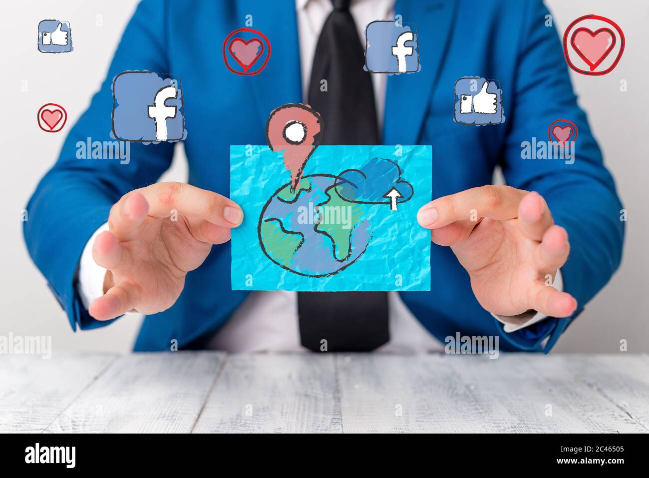 Free Sketch Of Digital Technology Information With Infographic Element ...