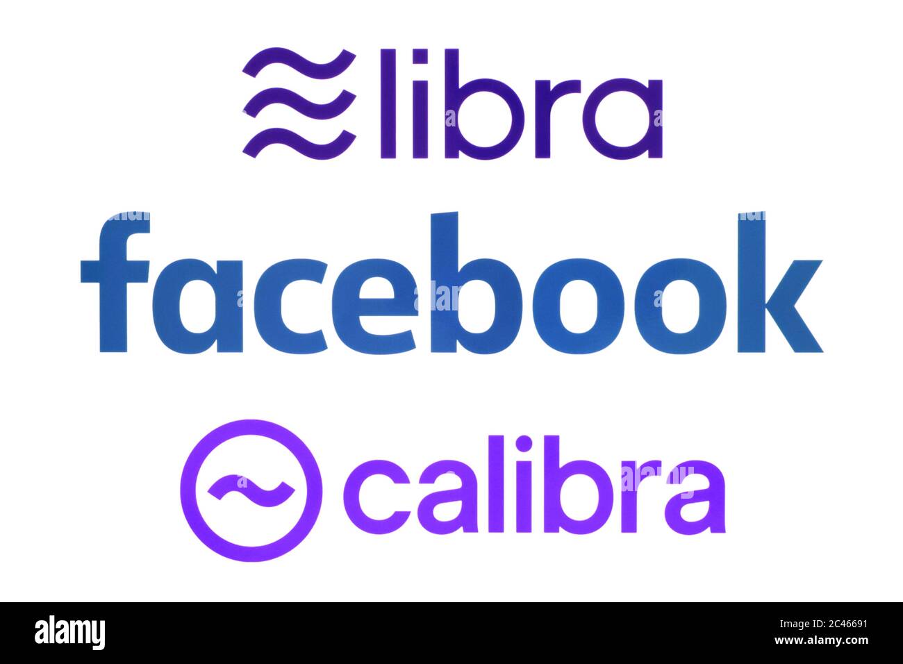 Libra logo hi-res stock photography and images - Alamy