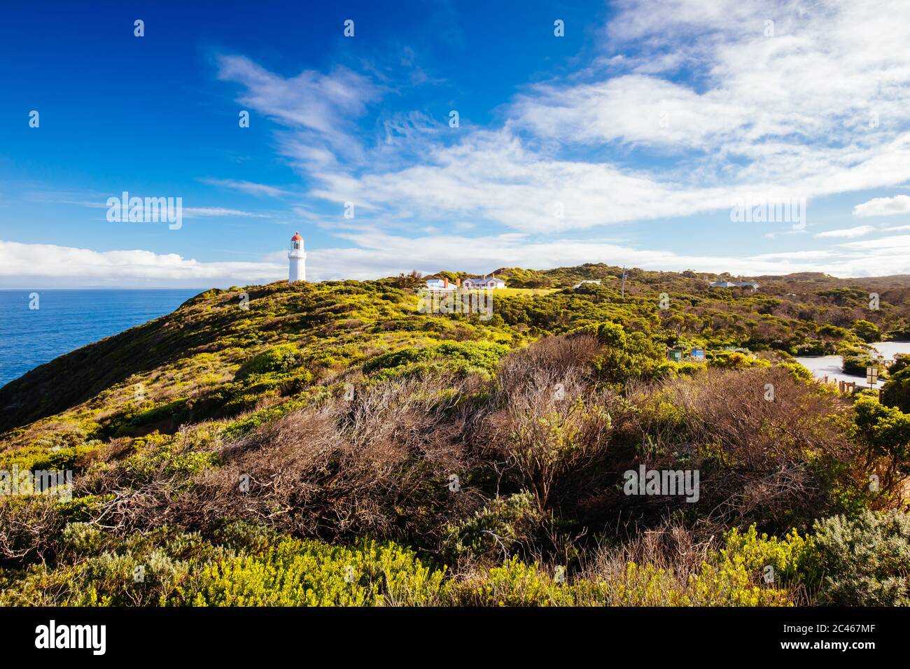 Cape Schanck Lighthouse in Australia Stock Photo - Alamy