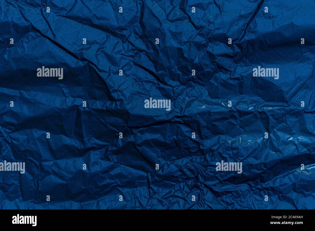 crumpled blue paper. abstract background. dark blue background Stock ...