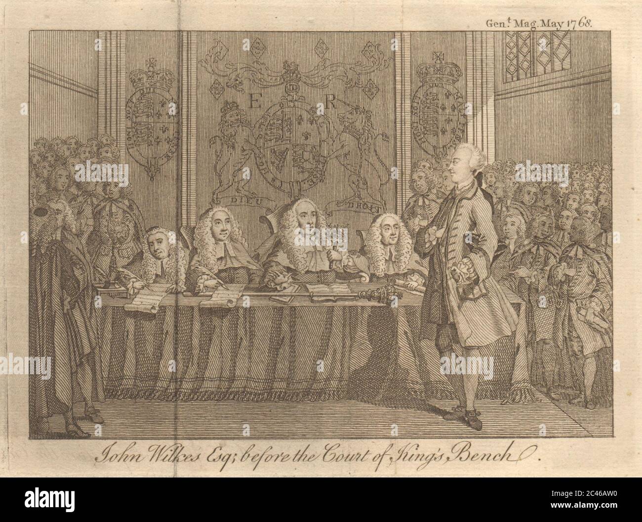 British court 18th century hi-res stock photography and images - Alamy