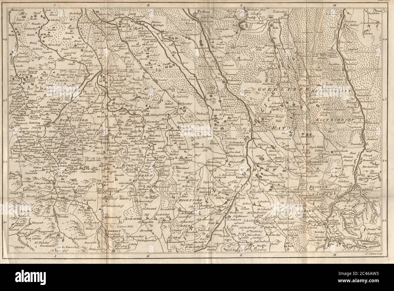 E Saxony/W Lower Silesia Gorlitz Bautzen Luban Germany Poland GIBSON ...