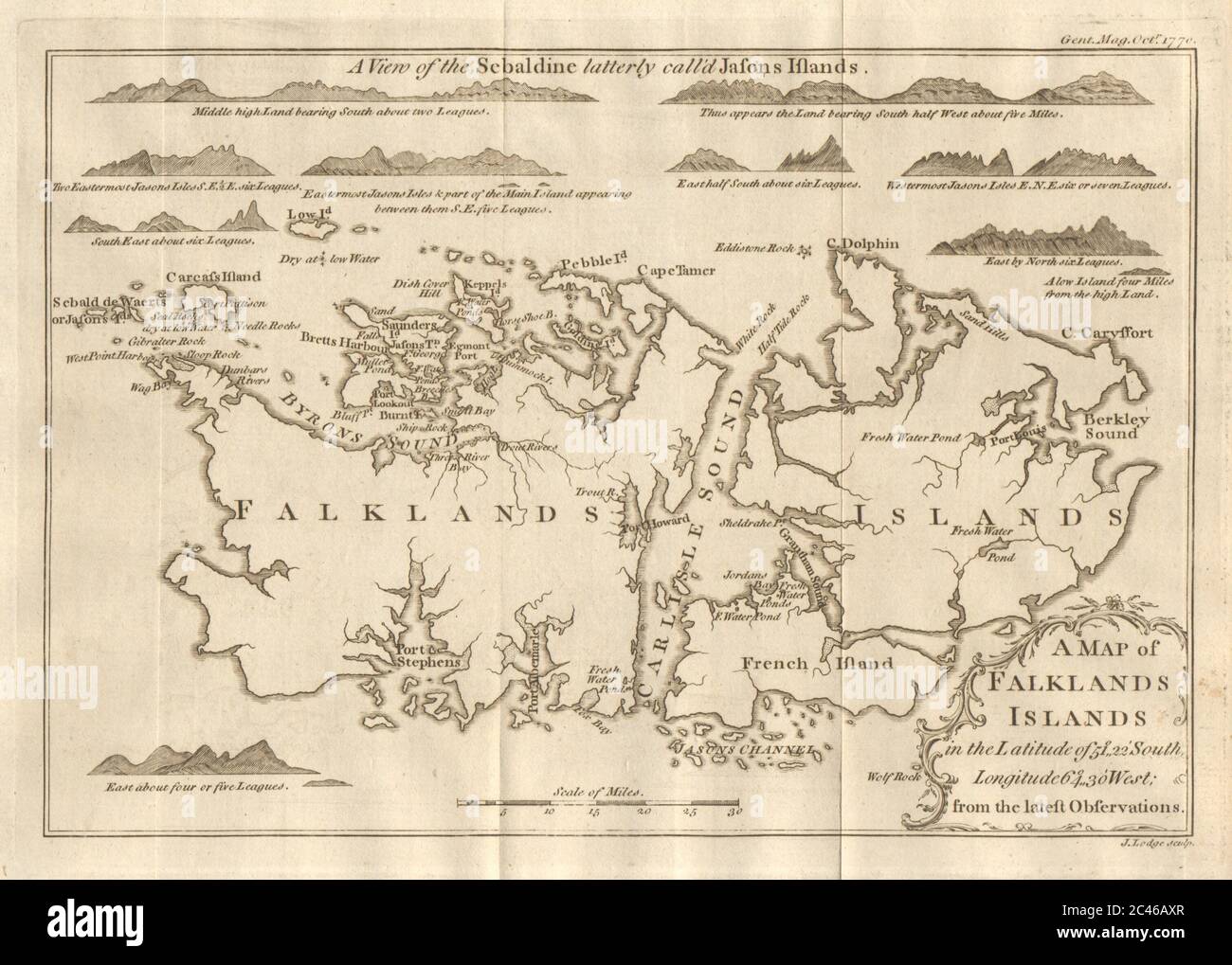 Falkland islands map hi-res stock photography and images - Alamy