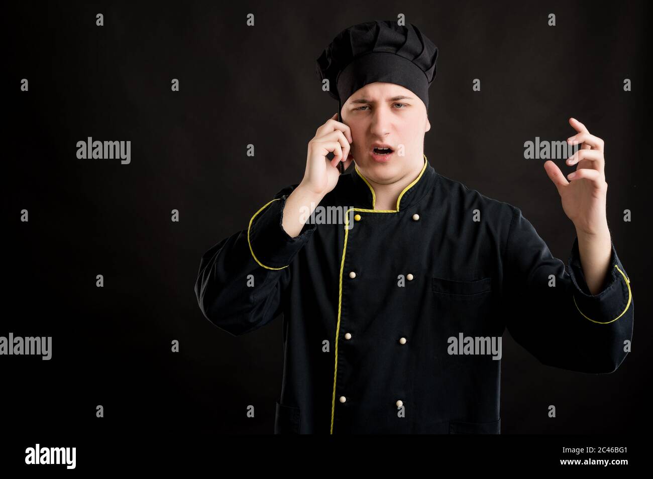 Man gestures studio hi-res stock photography and images - Alamy