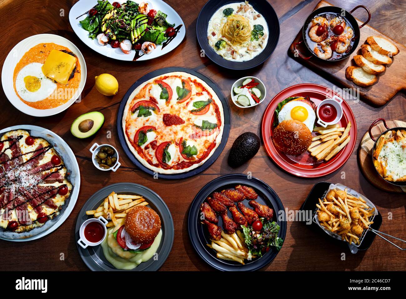 meal dish restaurant party food Stock Photo - Alamy
