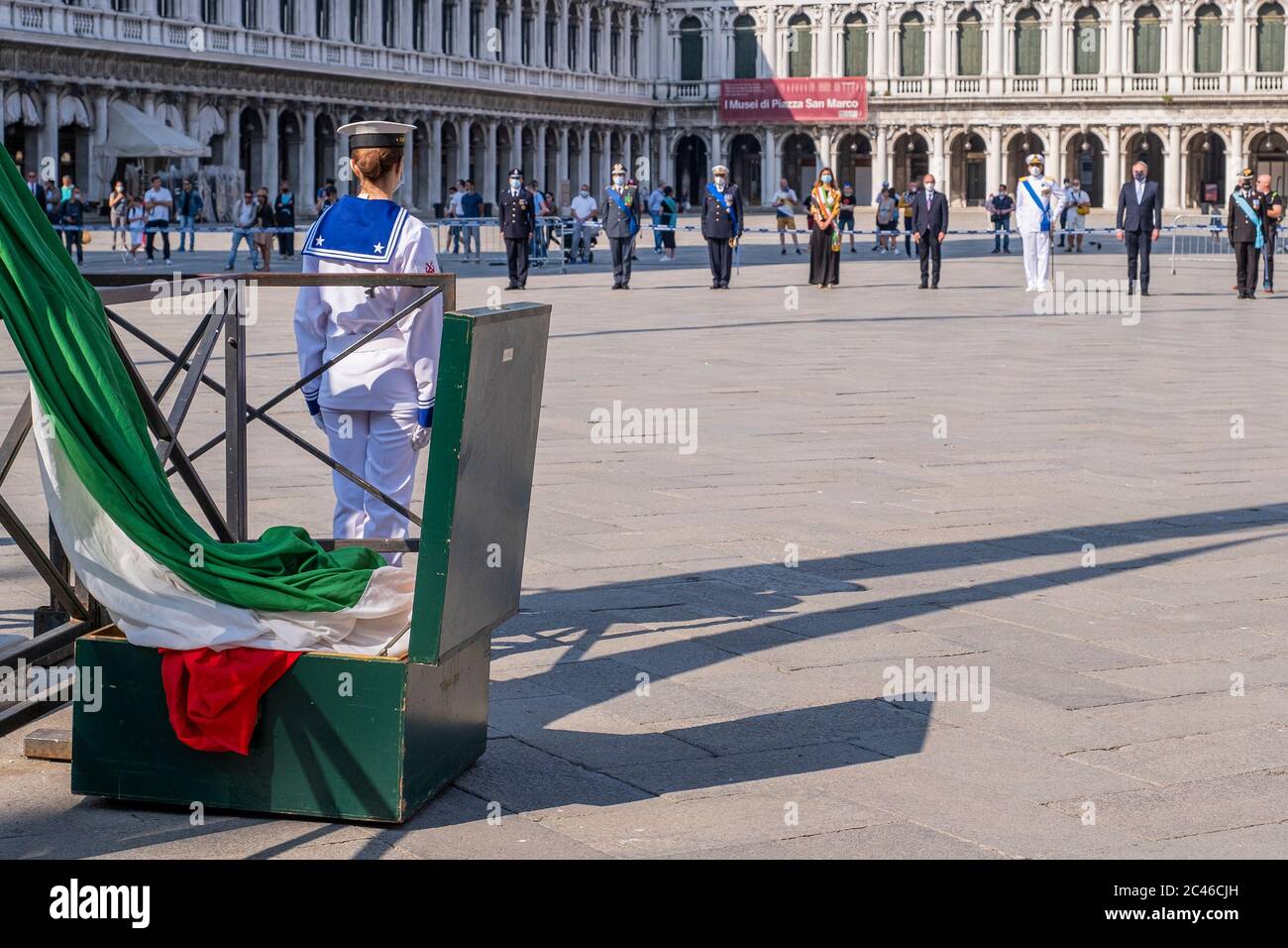 VENICE, ITALY - JUNE 02: June 2nd Republic Day Celebrations in Italy ...