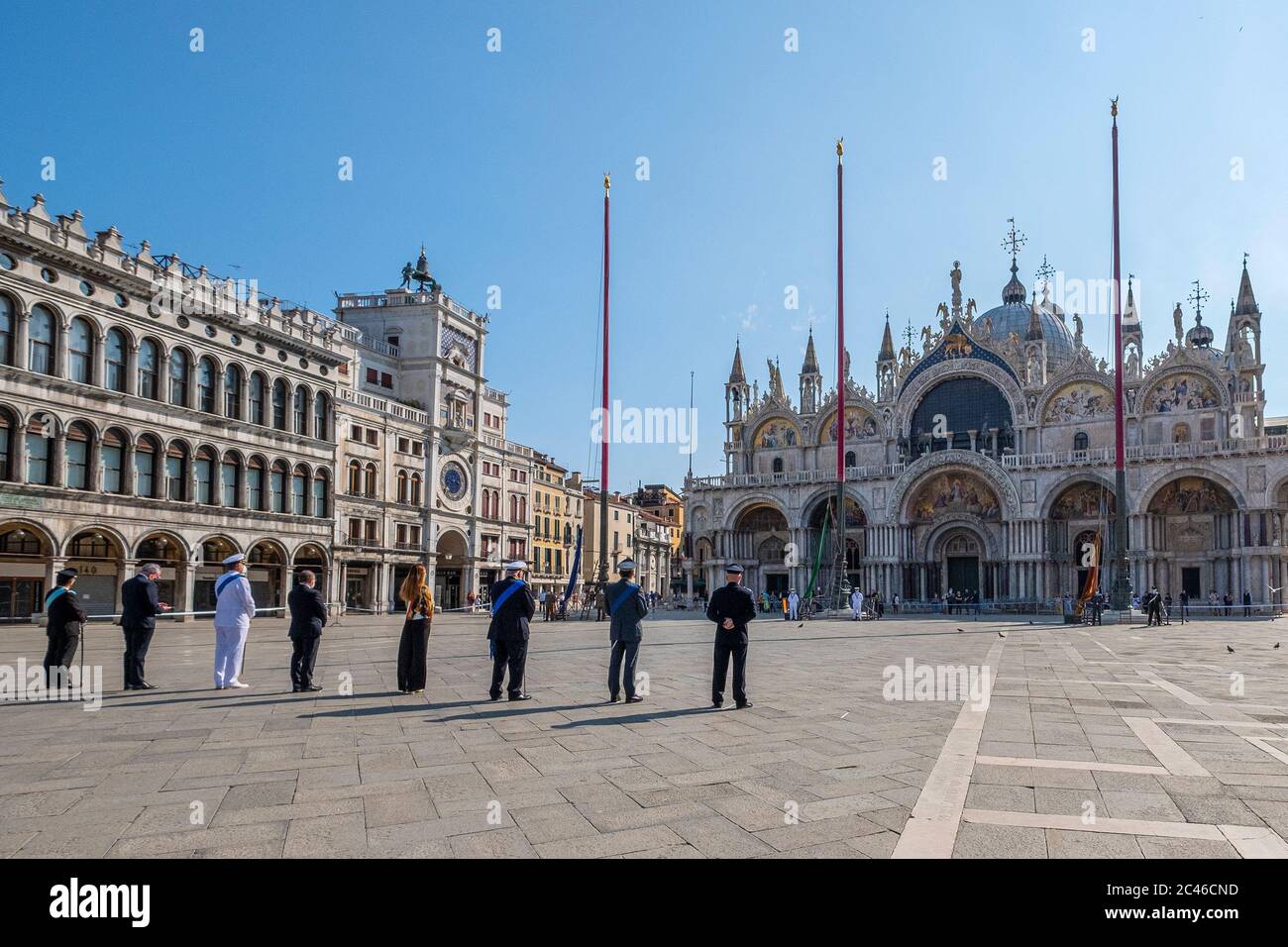VENICE, ITALY - JUNE 02: June 2nd Republic Day Celebrations in Italy ...