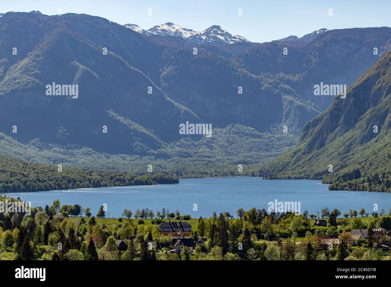 Walking path lake bohinj hi-res stock photography and images - Alamy