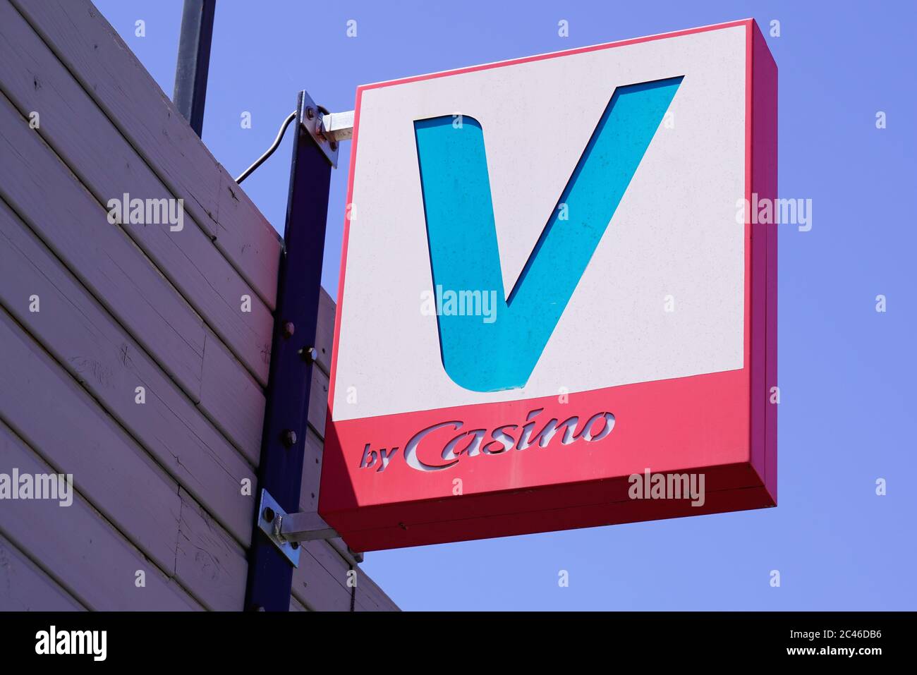 Bordeaux , Aquitaine / France - 06 20 2020 : vival by Casino shop ...