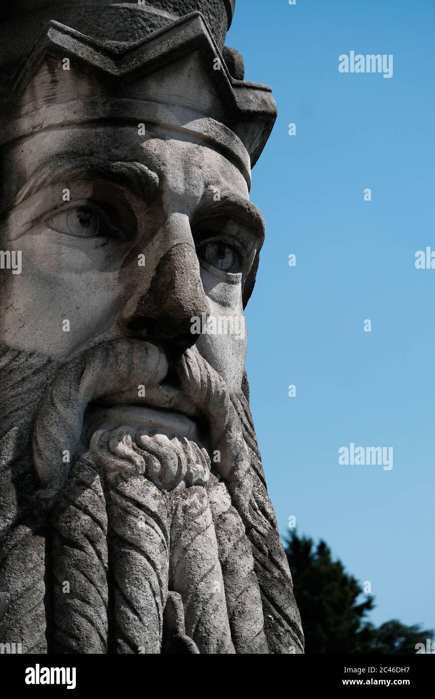 Old Father Thames Stock Photo - Alamy