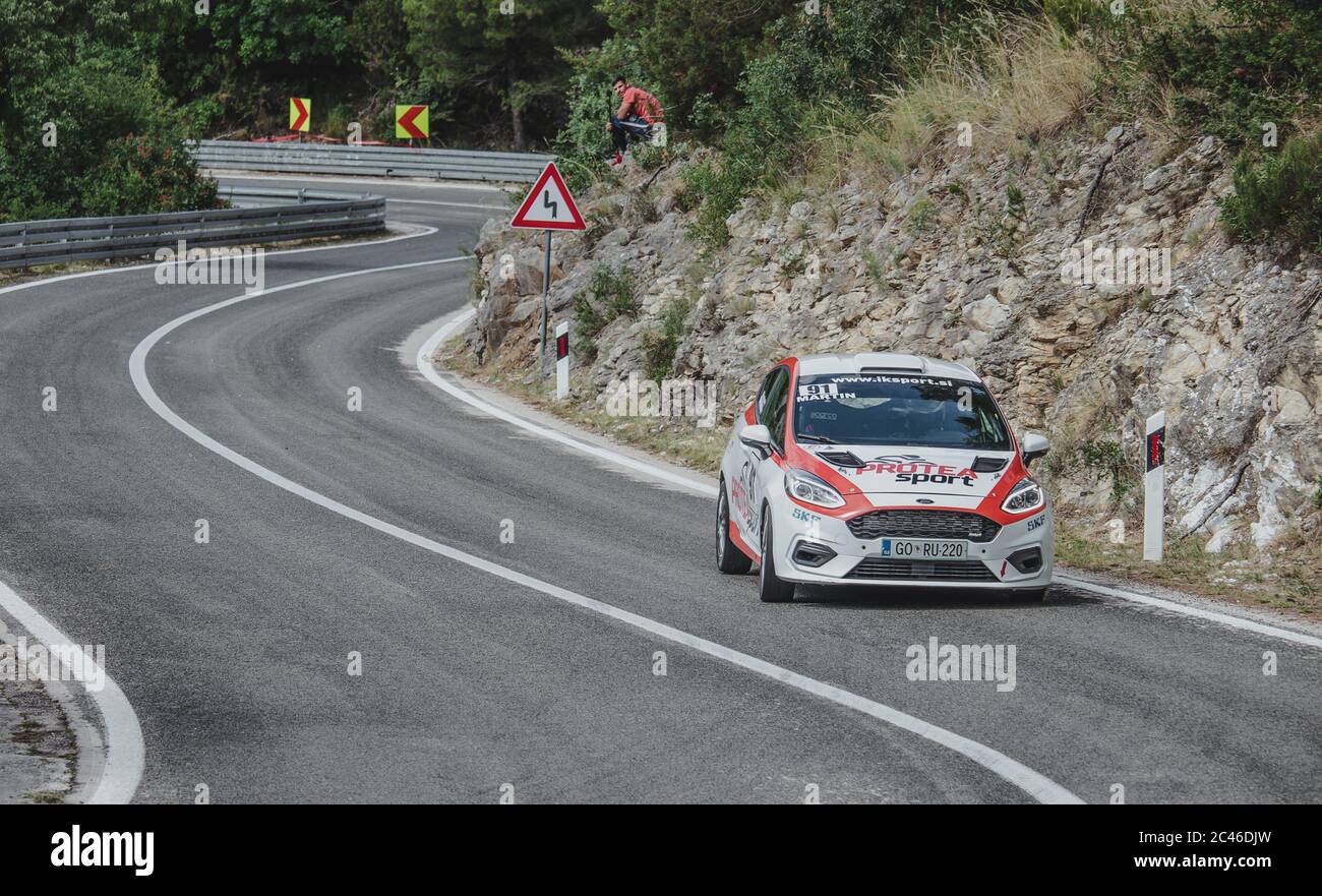 Red Ford Fiesta High Resolution Stock Photography and Images - Alamy