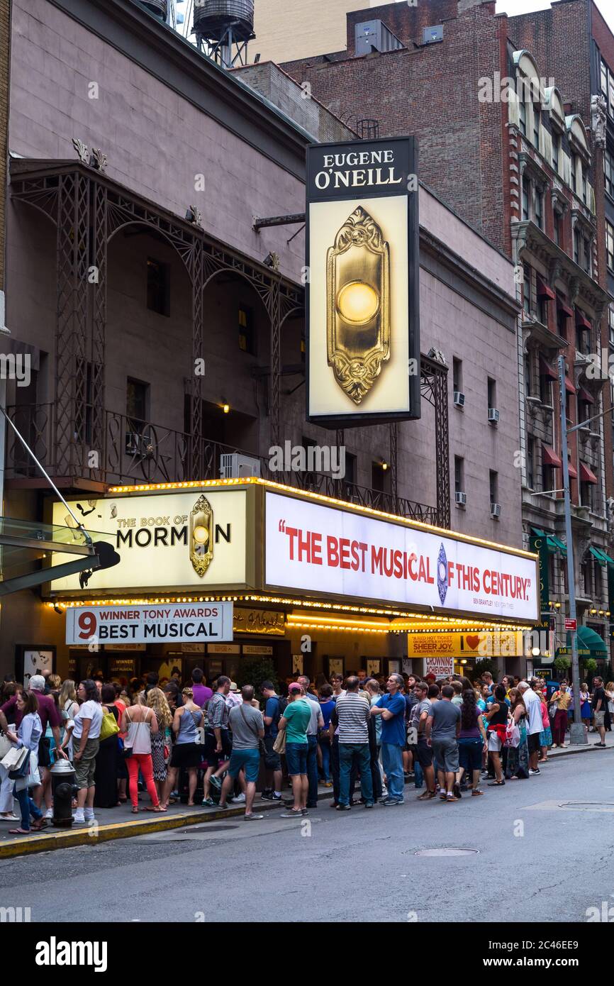 Eugene Oneill Theatre Interior