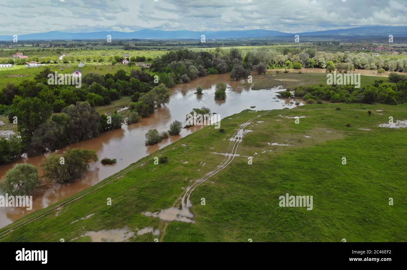 Rain flooded farm field crop hi-res stock photography and images - Alamy