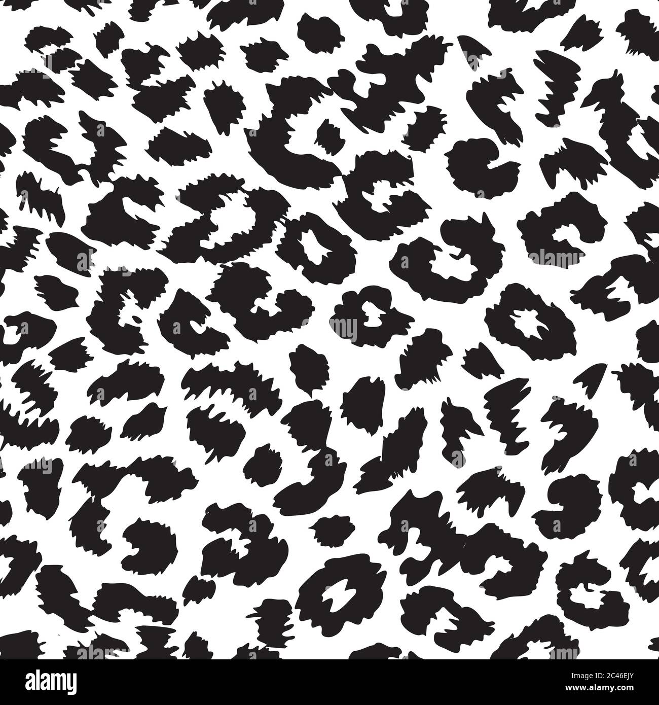 pattern design of leopard animal print vector Stock Vector Image & Art ...