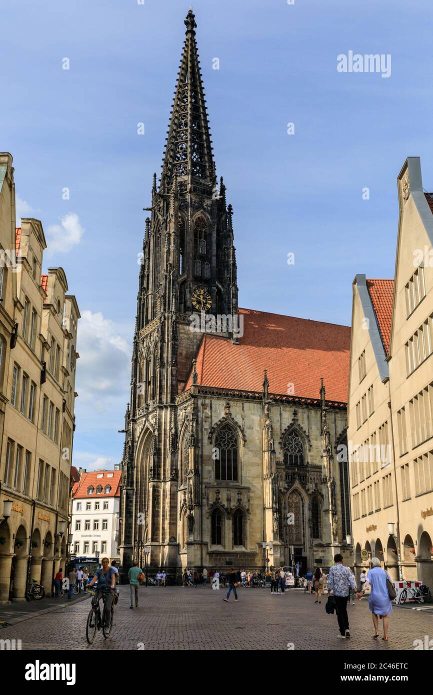 Lamberti church tower cages hi-res stock photography and images - Alamy